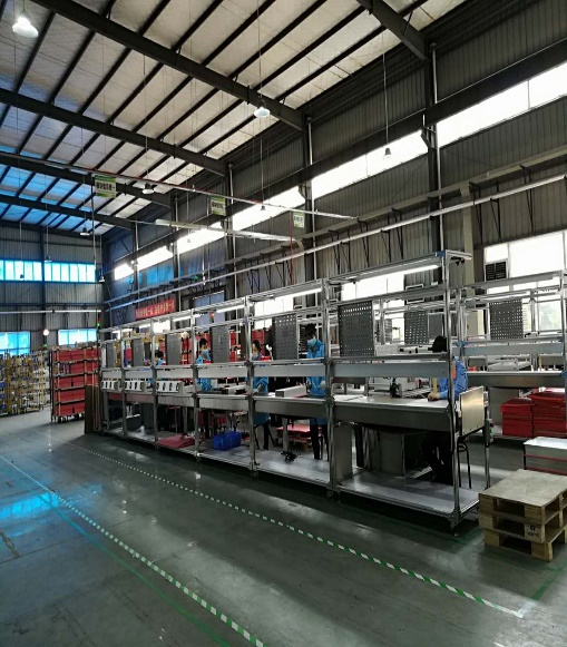 China LINCHR NEW ENERGY factory production line