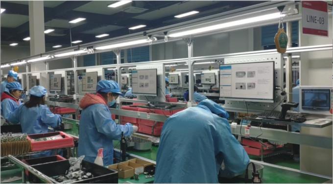 China LINCHR NEW ENERGY factory production line